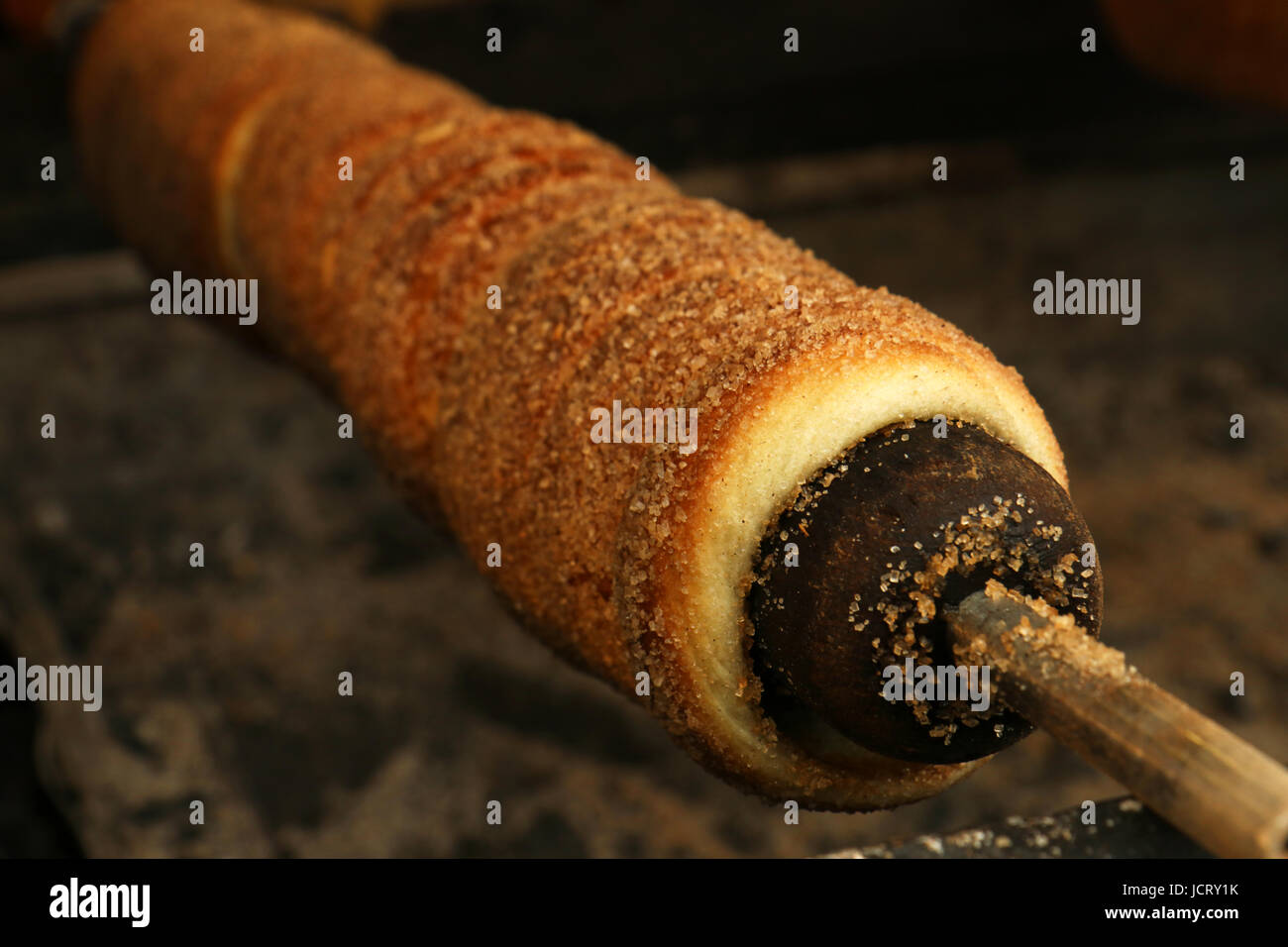 Trdelnik, Traditional Czech Dessert Stock Photo - Alamy