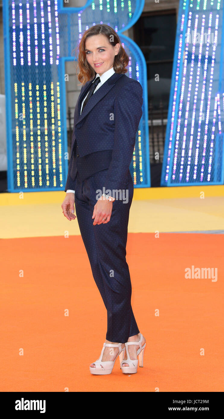 London, UK. Victoria Pendleton at Royal Academy Summer Exhibition 2017 ...