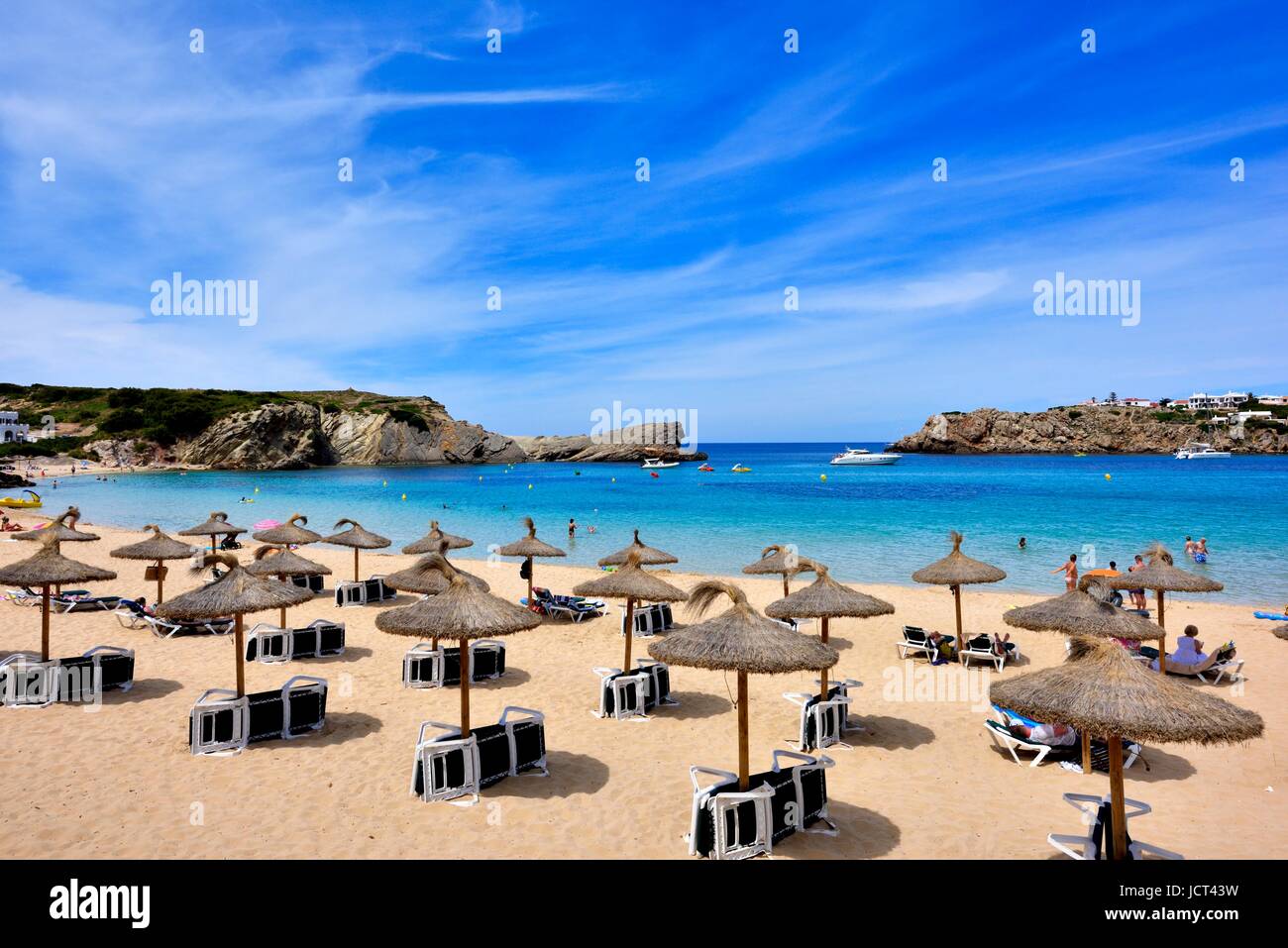 Arenal D'en Castell Menorca Spain Stock Photo - Alamy