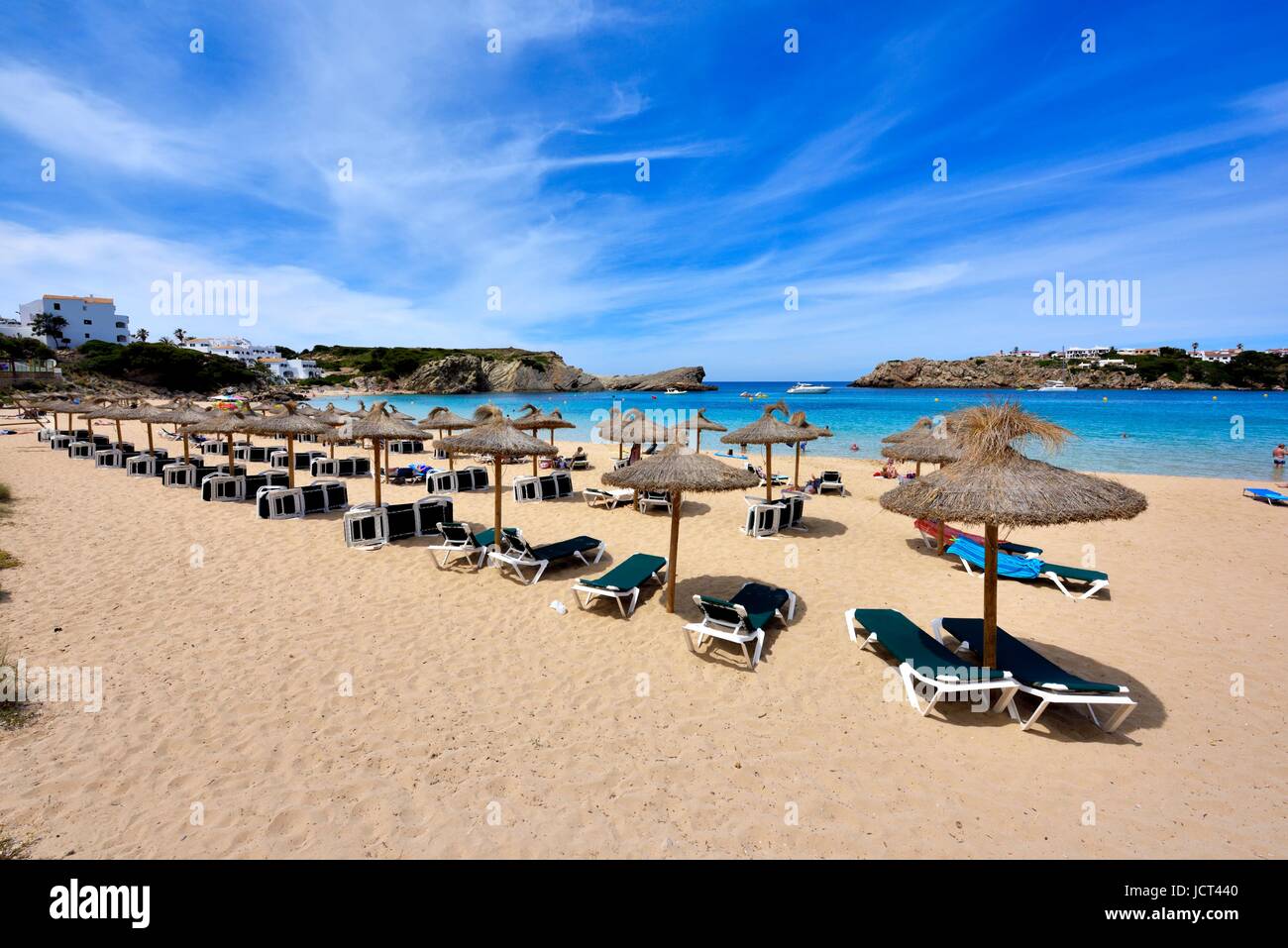 Arenal D'en Castell Menorca Spain Stock Photo - Alamy