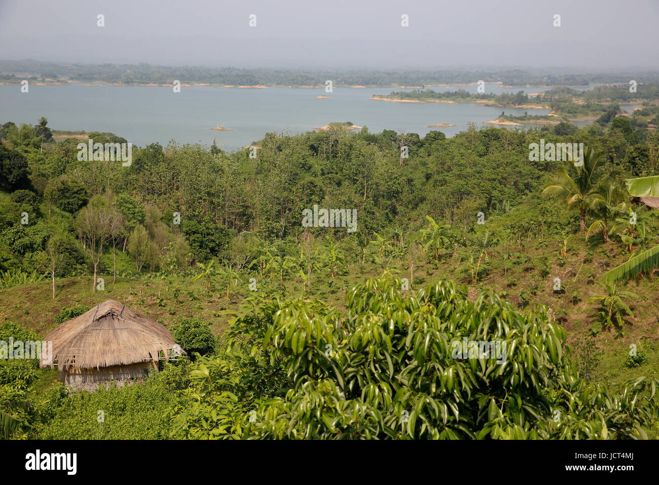 Beauty of Kaptai Lake in Rangamati, Chittagong, Bangladesh Stock Photo ...