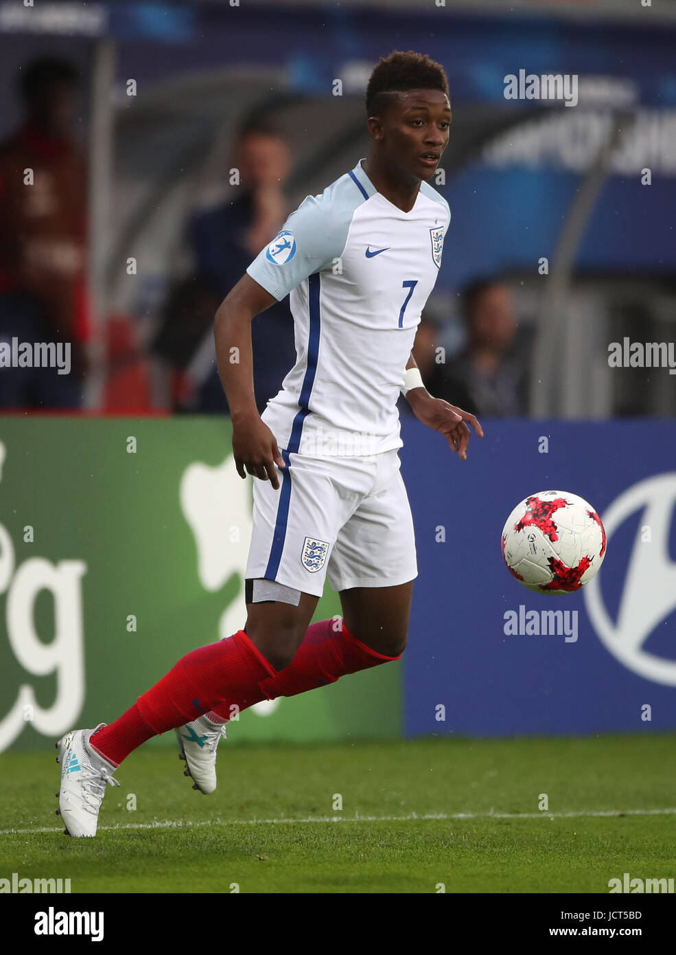 England's Demarai Gray during the UEFA European Under-21 Championship ...