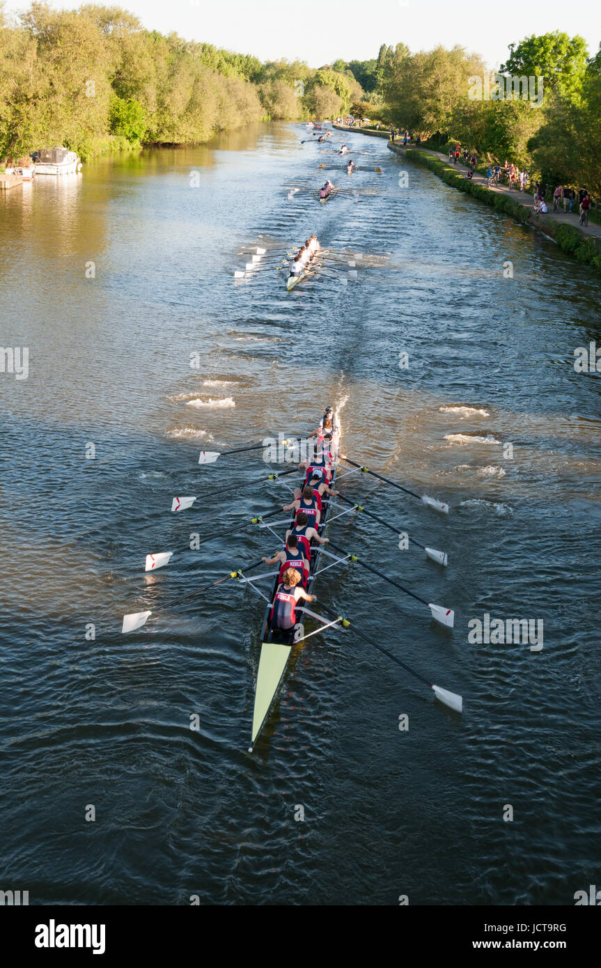 Bumps oxford rowing hi-res stock photography and images - Alamy