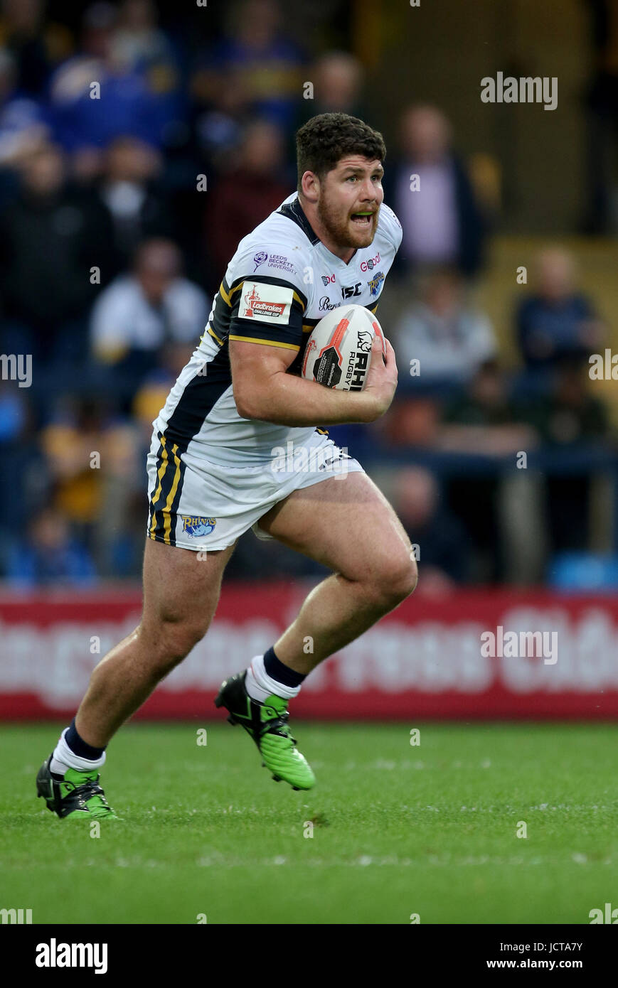 Leeds Rhino's Mitchell Garbutt during the Ladbrokes Challenge Cup ...