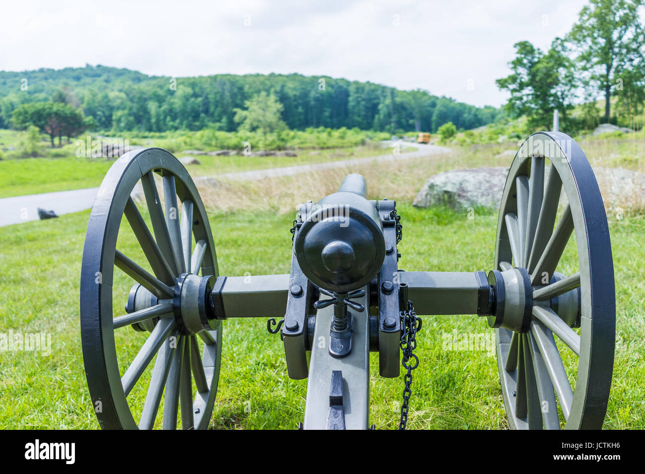 Gettysburg battlefield summer hi-res stock photography and images - Alamy