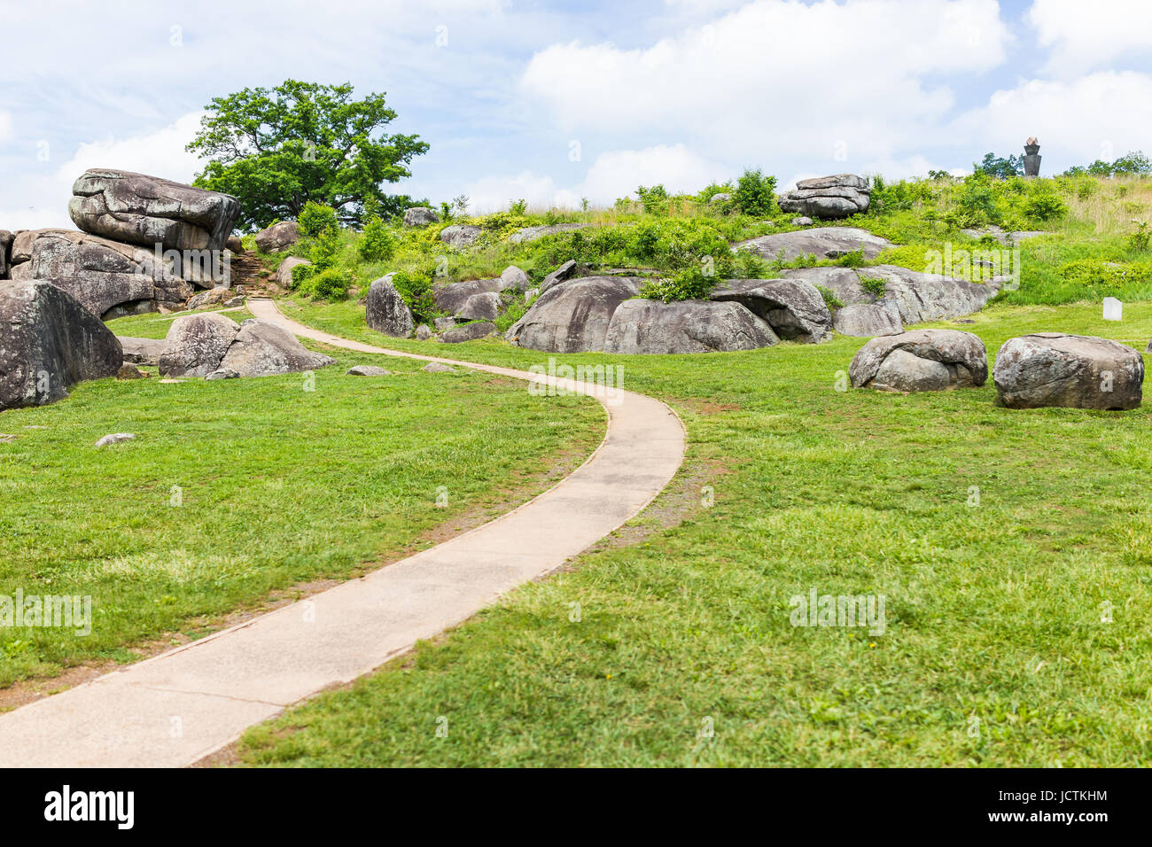 Gettysburg Battlefield Summer High Resolution Stock Photography and ...
