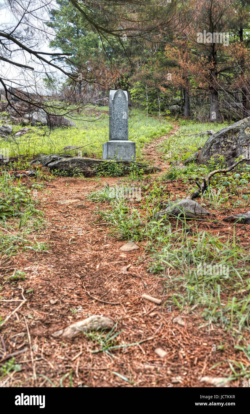 Gettysburg little round top hi-res stock photography and images - Alamy