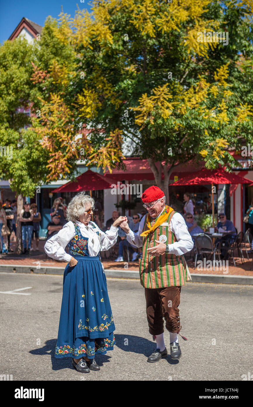 dancers, Solvang Danish Days, Solvang, California Stock Photo - Alamy