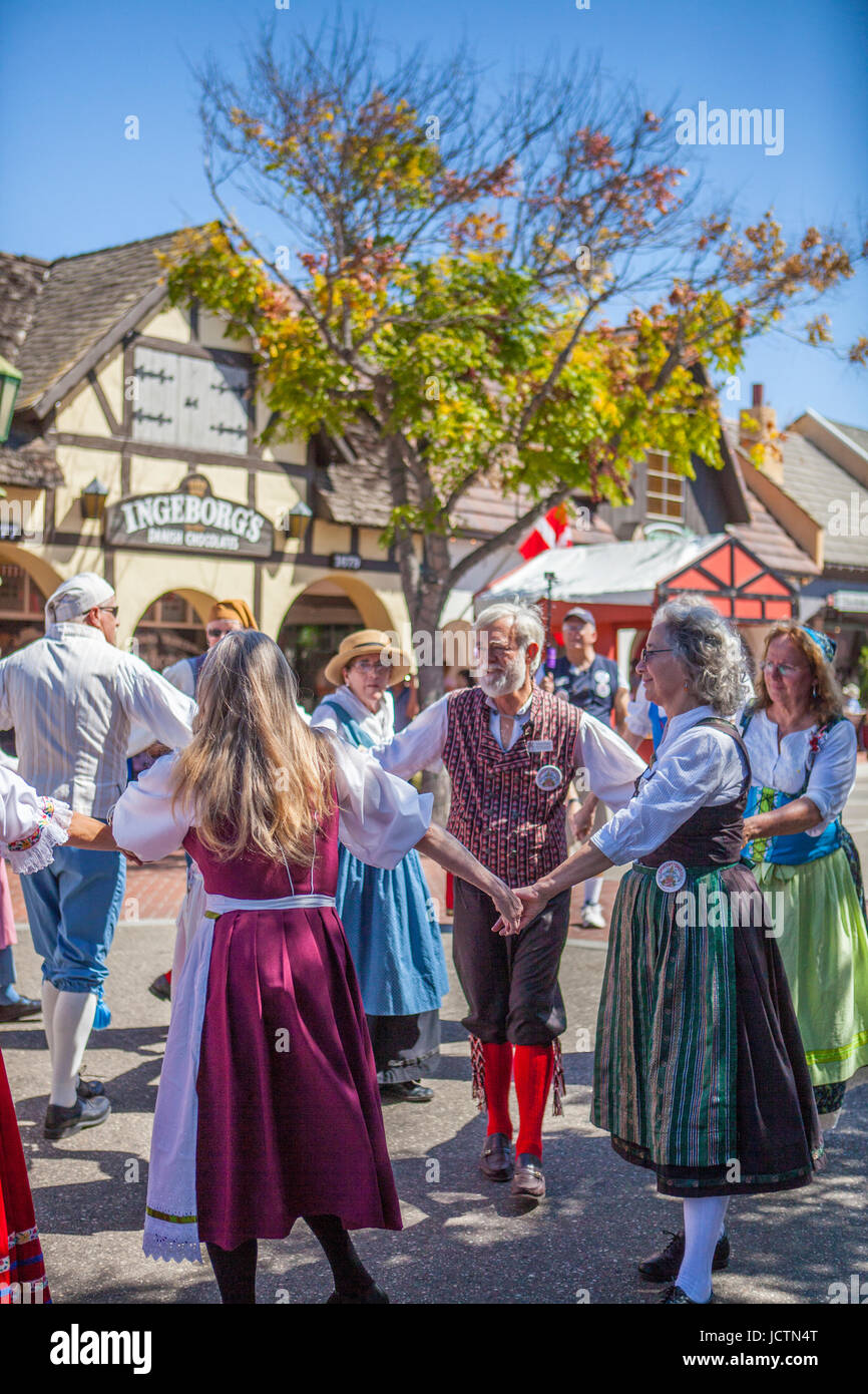 dancers, Solvang Danish Days, Solvang, California Stock Photo - Alamy