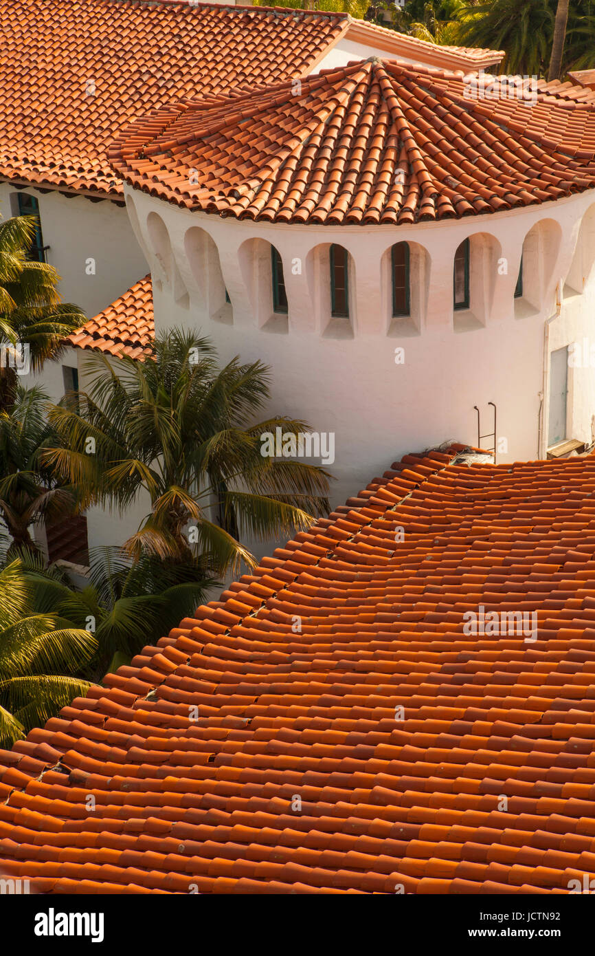 Southwestern Architecture With Spanish Tile Roof