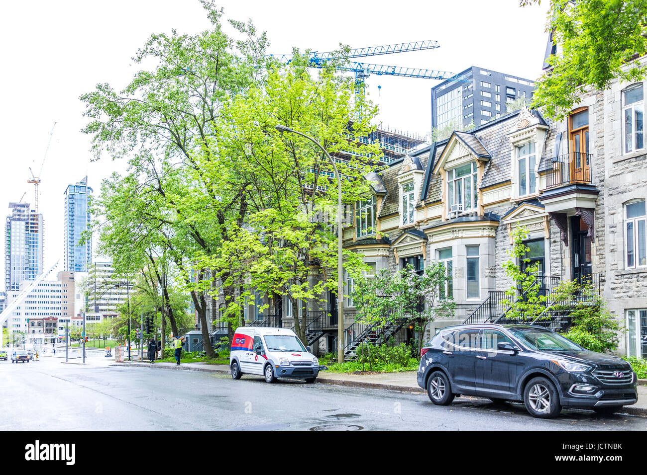 Montreal road hi-res stock photography and images - Alamy