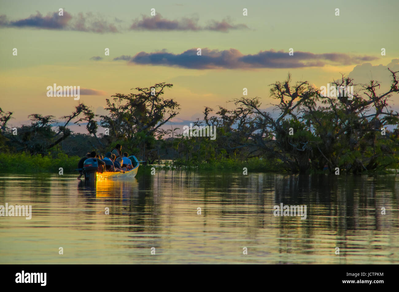 Amazon river boat night hi-res stock photography and images - Alamy