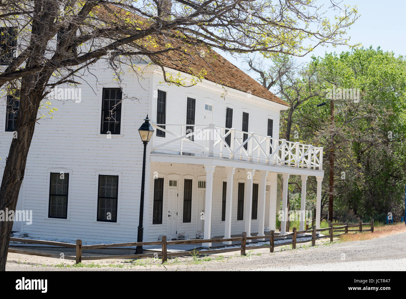 Buckland Station, part of Fort Churchill State Historic Park, is a ...