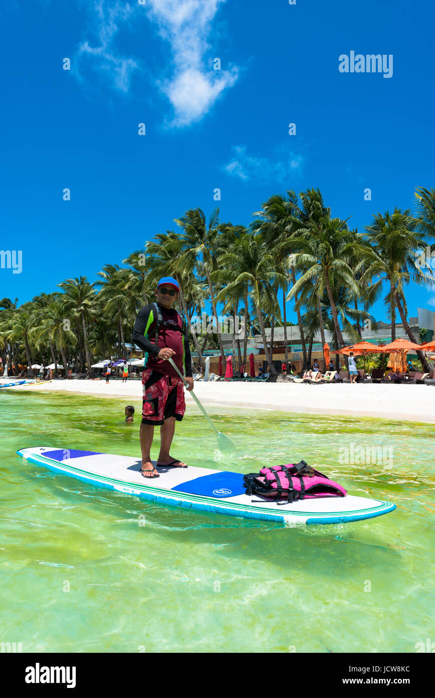 Boracay philippines beach bikini hi-res stock photography and images ...