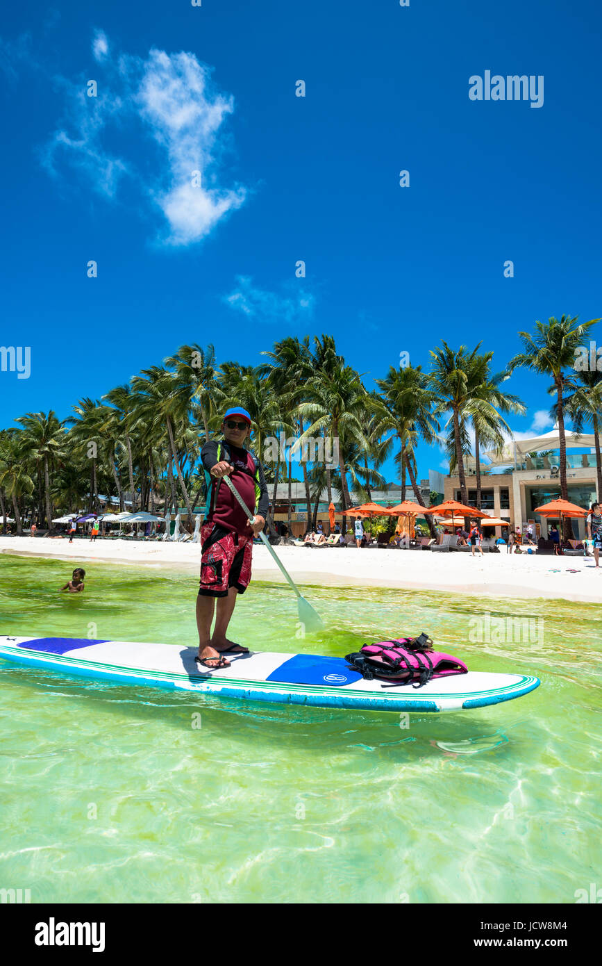 Boracay philippines beach bikini hi-res stock photography and images ...