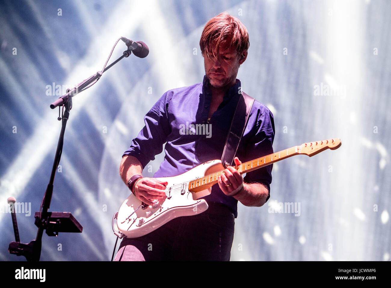 Milan, Italy. 16th June, 2017. Radiohead live at I-Days festival in ...