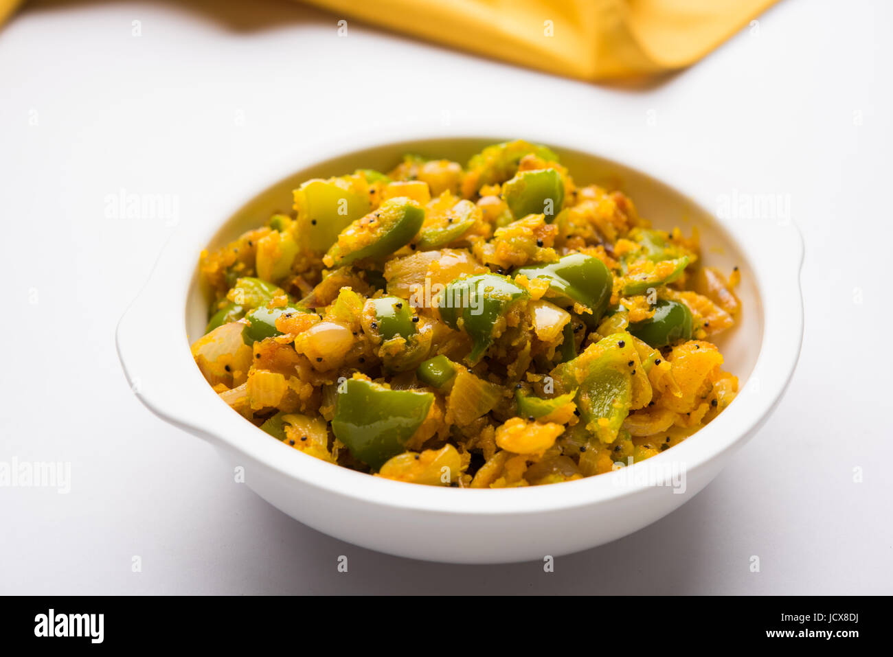Shimla mirch sabji hi-res stock photography and images - Alamy