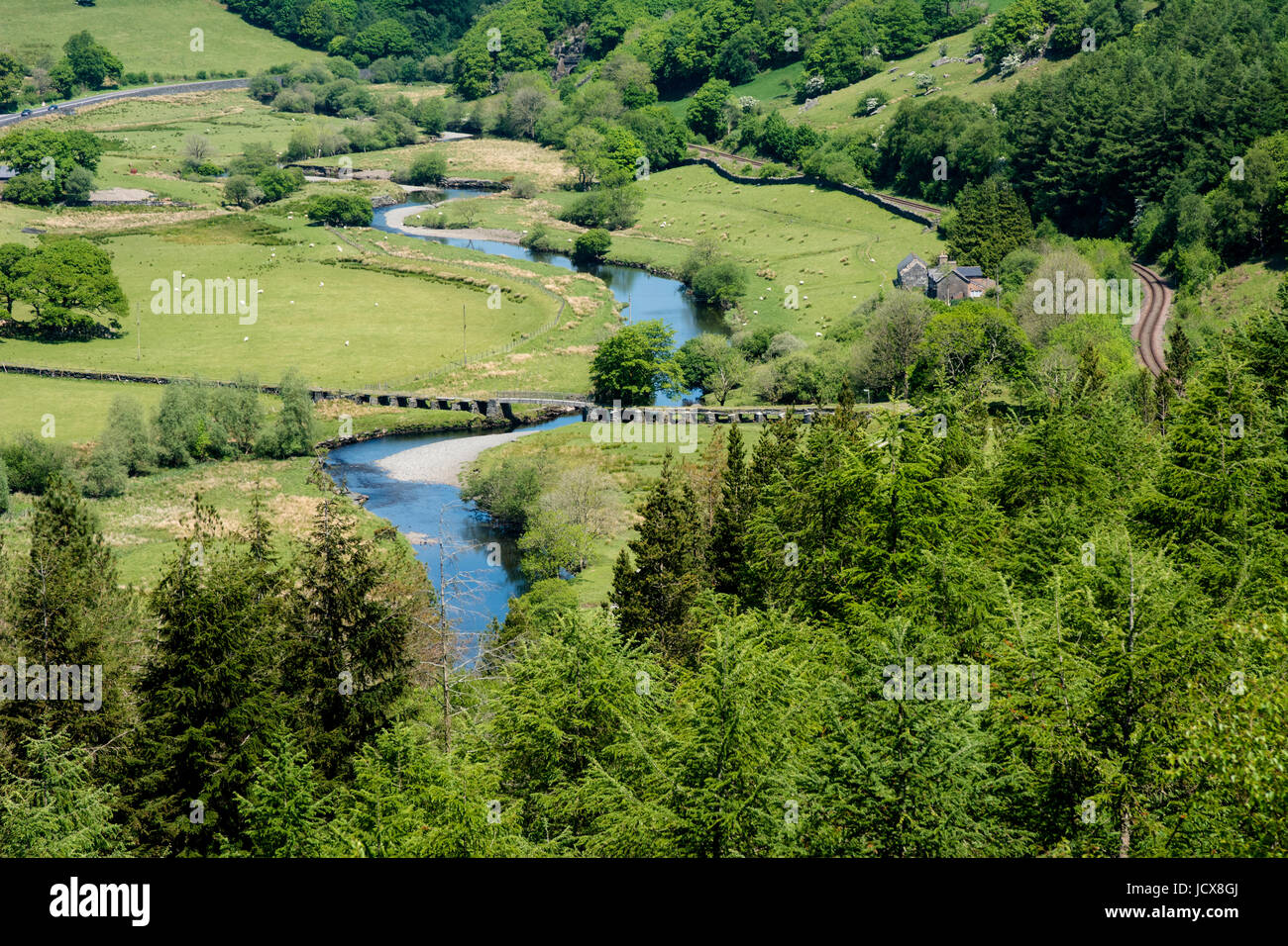 Lledr valley hi-res stock photography and images - Alamy