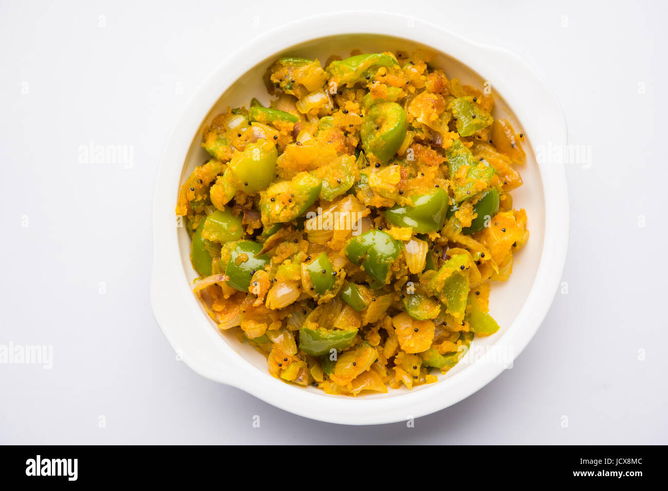 Shimla mirch sabji hi-res stock photography and images - Alamy