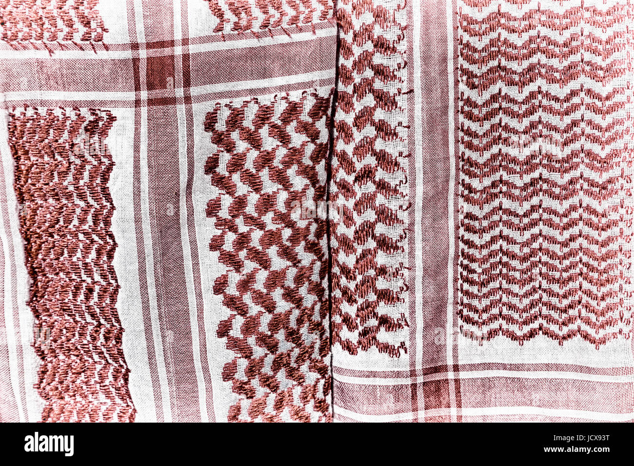 the texture of the cotton traditional symbolic arabian scarf like ...