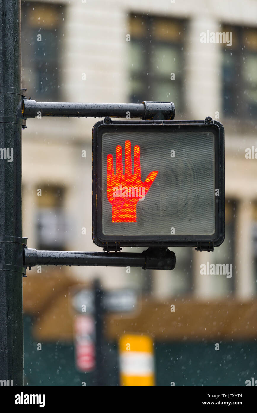 Stop Sign Hand Light