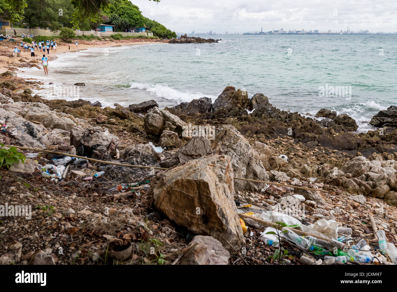 Polymer plastic waste beach hi-res stock photography and images - Alamy