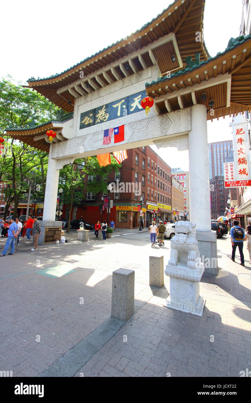 Boston chinatown hi-res stock photography and images - Alamy