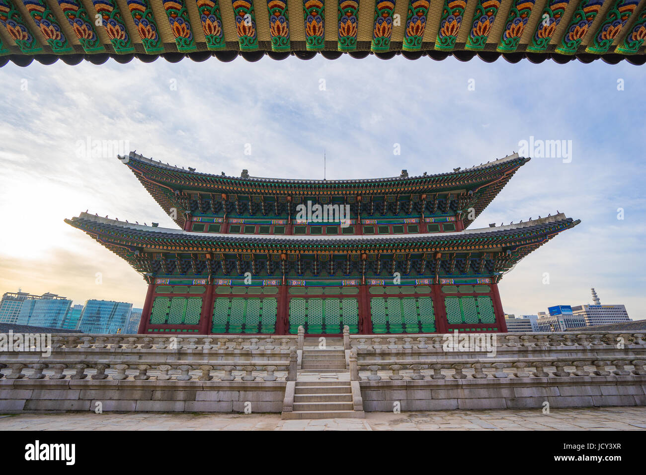 Gyeongbok Palace in Seoul, South Korea Stock Photo - Alamy