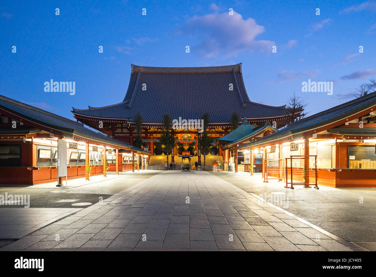 Tokyo, Japan - December 31, 2016: Sensoji is a Buddhist temple located ...
