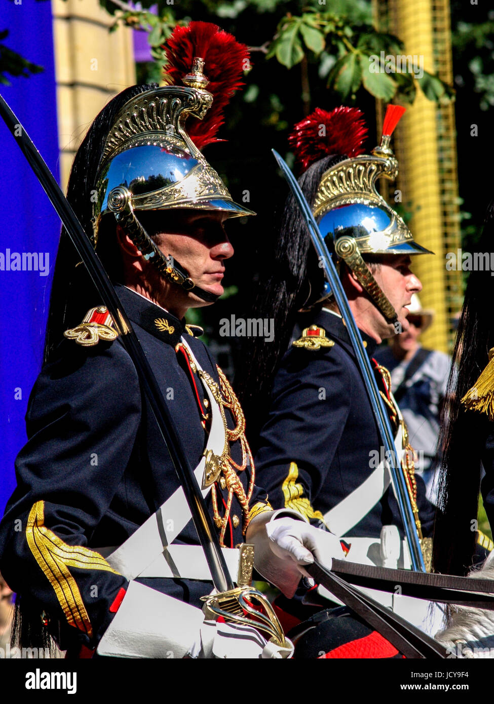 PARIS FRANCE - GARDE REPUBLICAINE ON PARADE FOR NATIONAL DAY 14 th OF ...