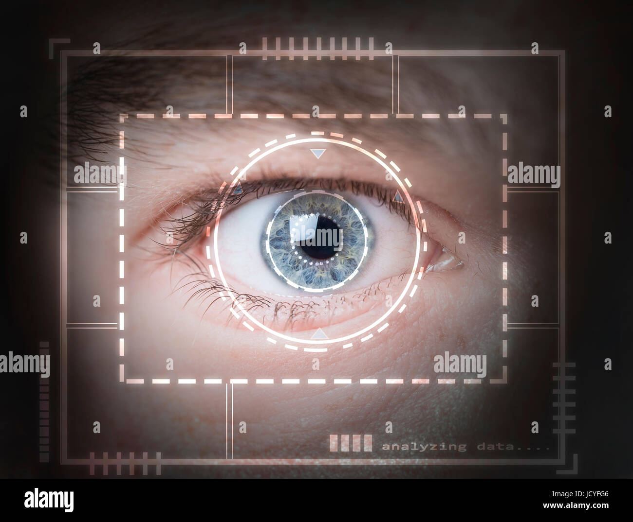 Retina identification hi-res stock photography and images - Alamy
