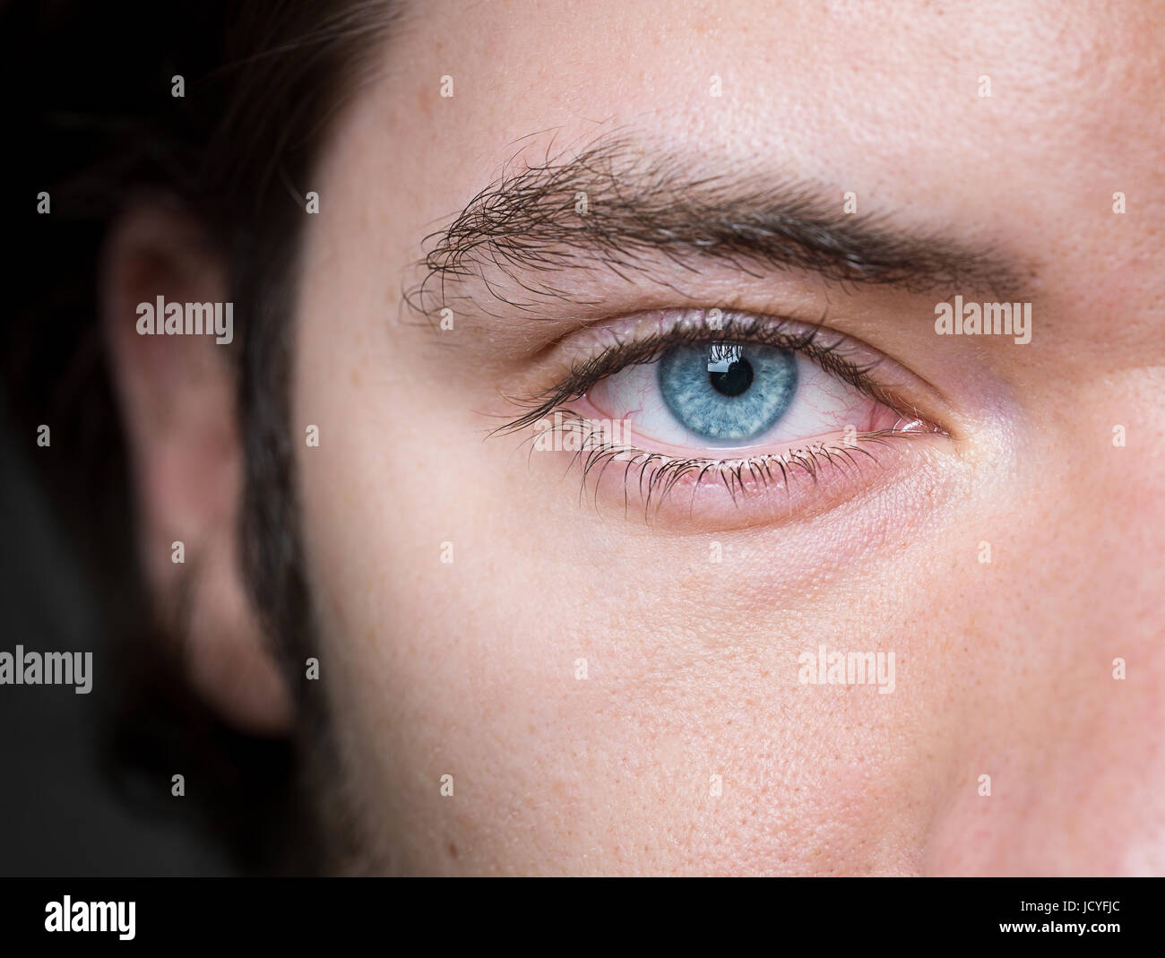 Dark Blue Eye Colour