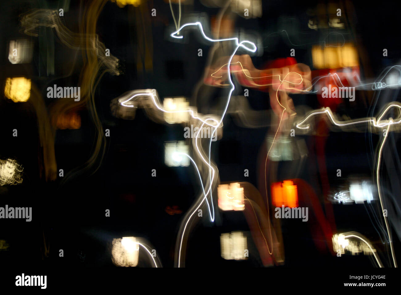 abstract dark night background with lights. photo Stock Photo - Alamy