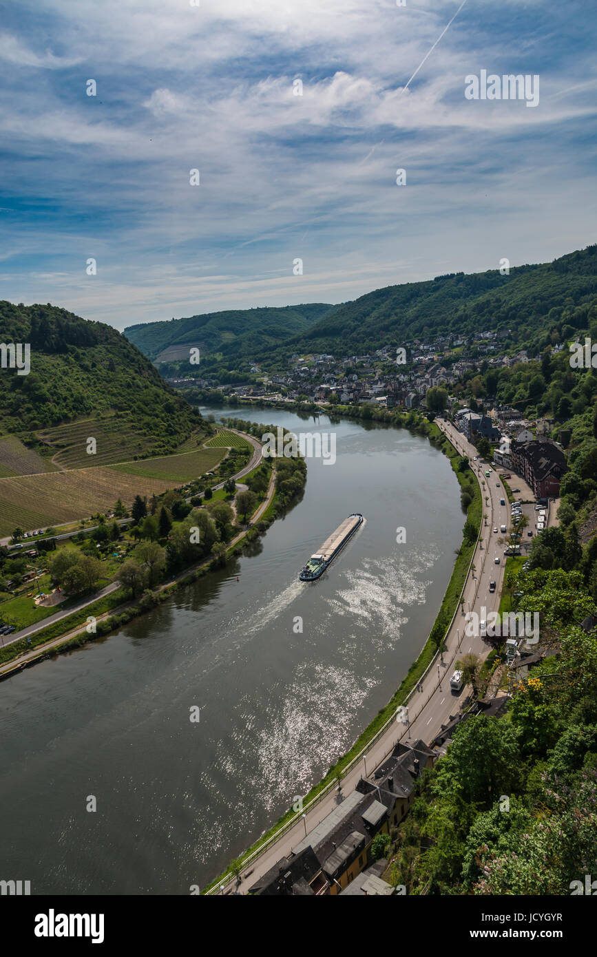Cochem, Valley of Moselle Stock Photo - Alamy