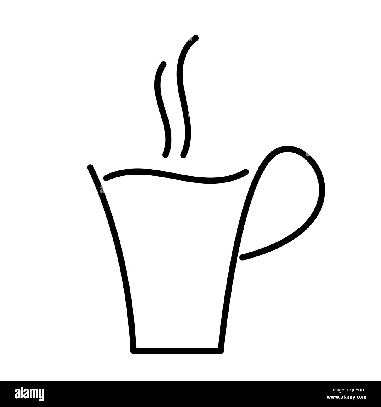 Coffee Cup Outline