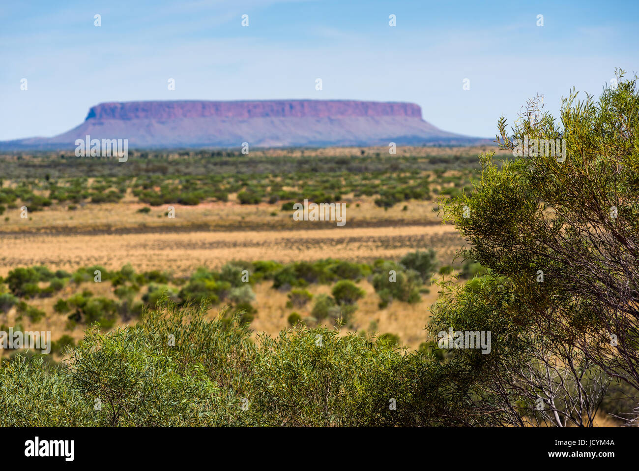 Mount Connor aka 'fake Uluru', central Australia Stock Photo - Alamy