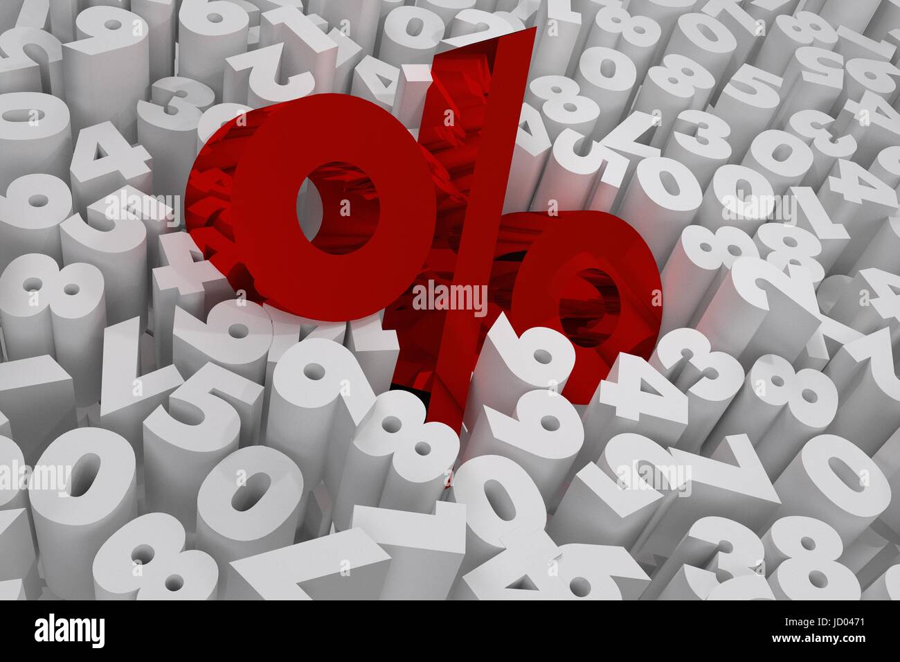 percent sign on white digits sale concept Stock Photo - Alamy