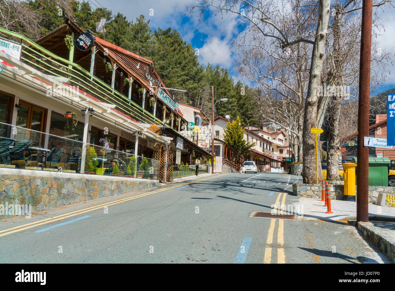 Cyprus platres troodos mountains hi-res stock photography and images ...
