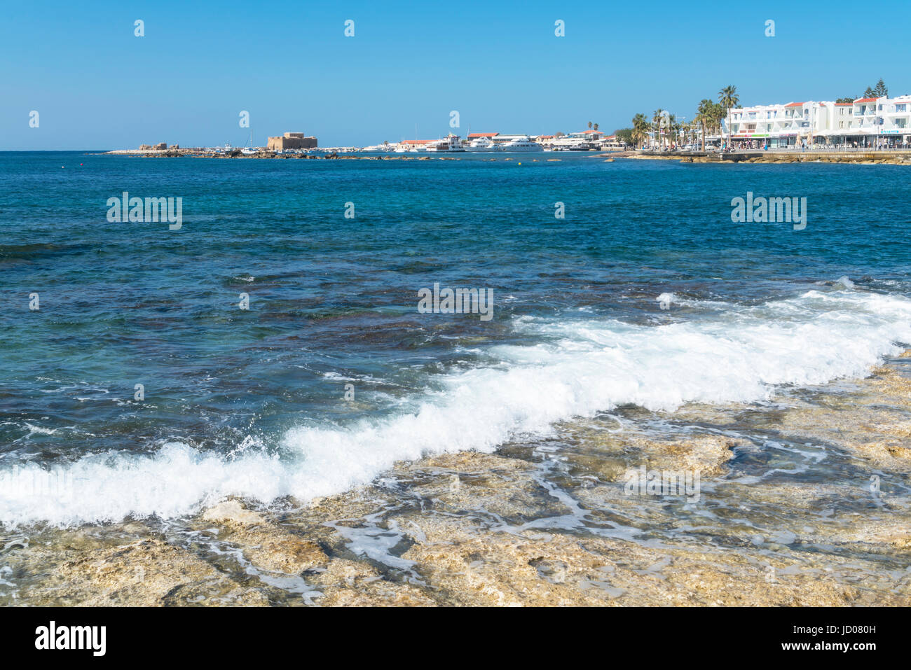 Paphos cyprus restaurants shops hi-res stock photography and images - Alamy