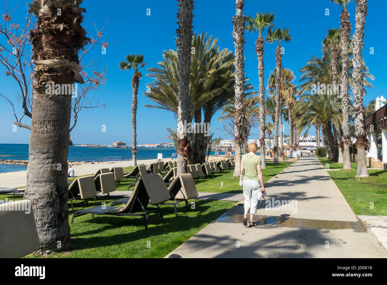 Paphos cyprus restaurants shops hi-res stock photography and images - Alamy