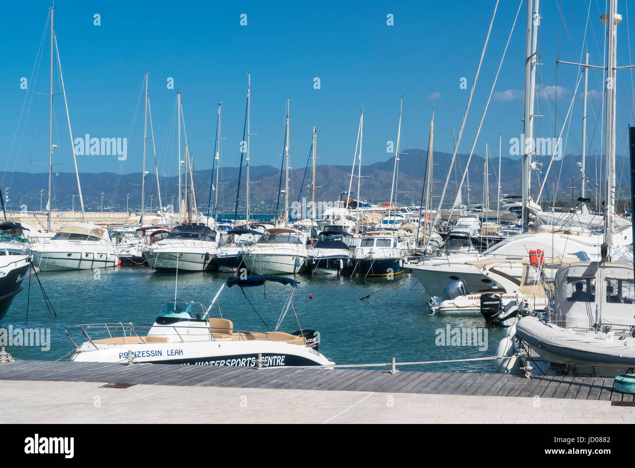 Latchi, harbour, marina, near Polis, west Coast, Cyprus Stock Photo - Alamy