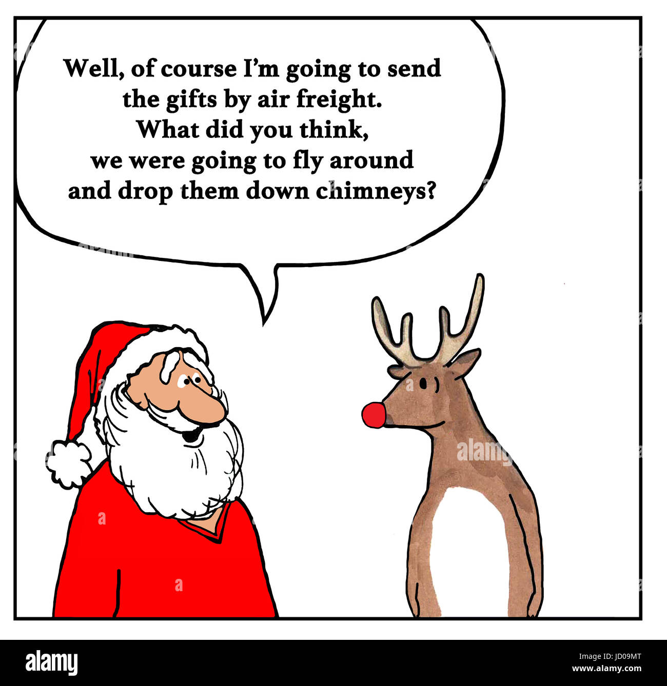 Santa Cartoons Funny