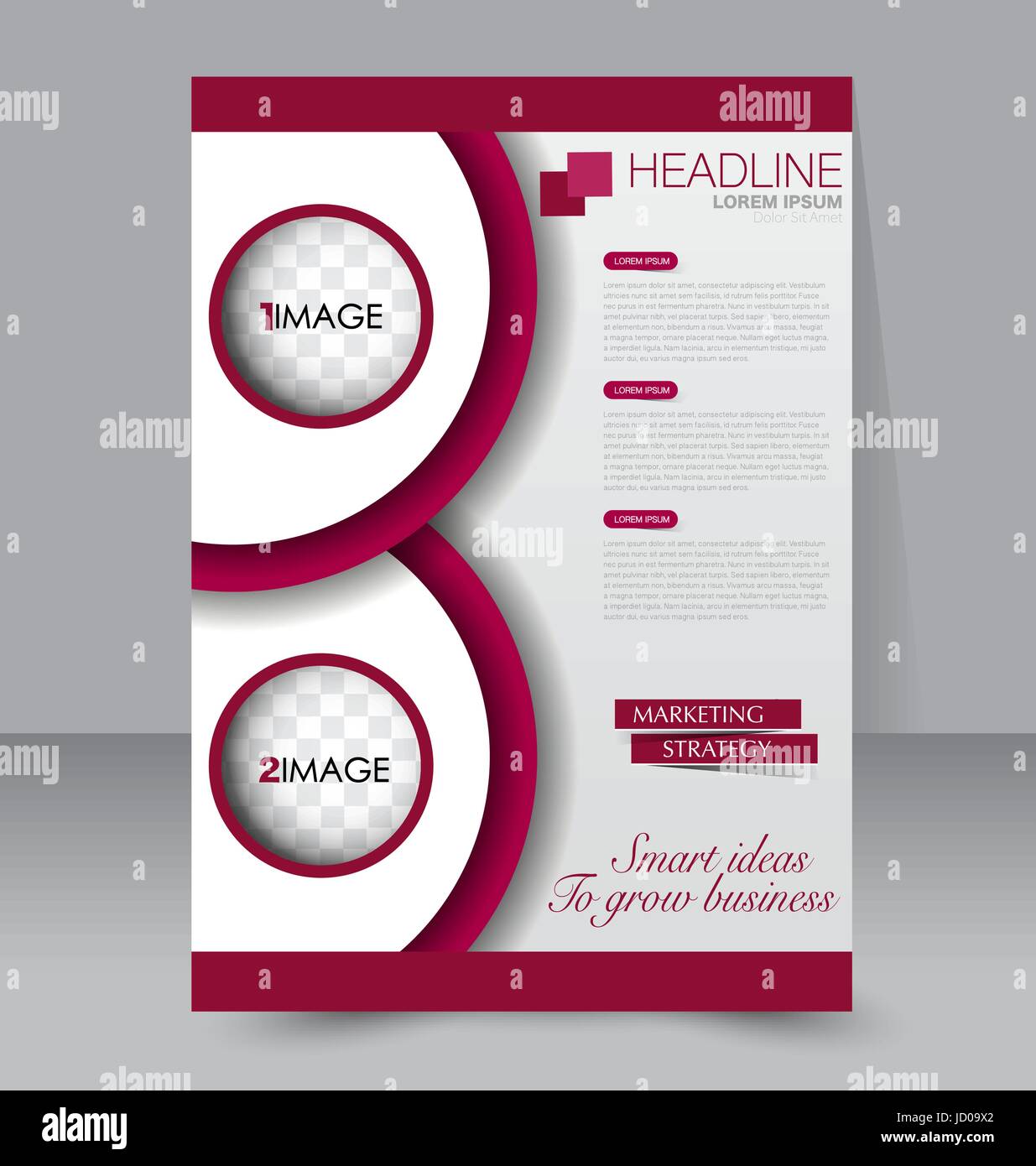 Abstract flyer design background. Brochure template. To be used for ...