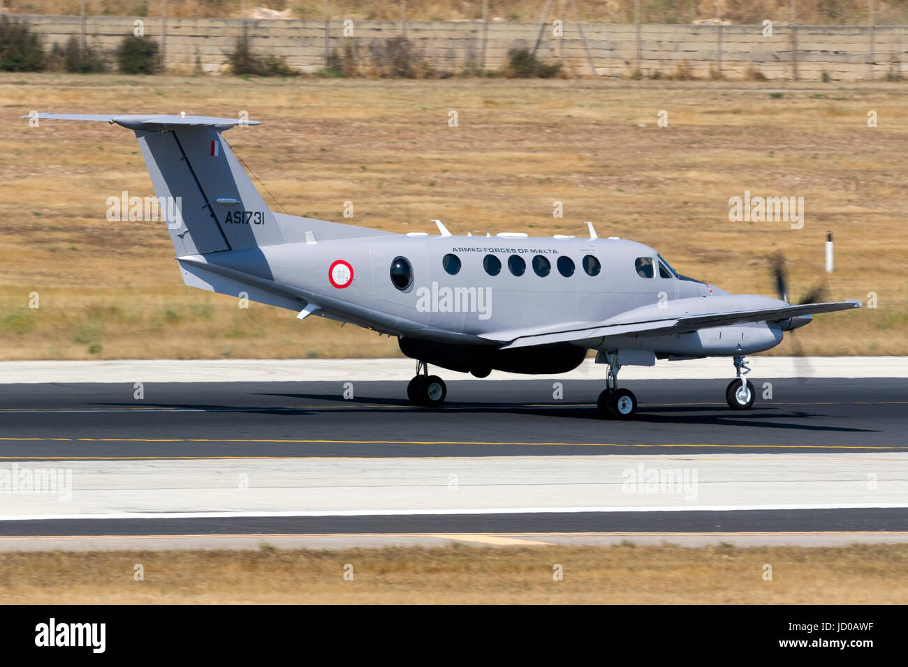 Maltese Air Force Hawker Beechcraft B200GT King Air [AS1731], latest ...