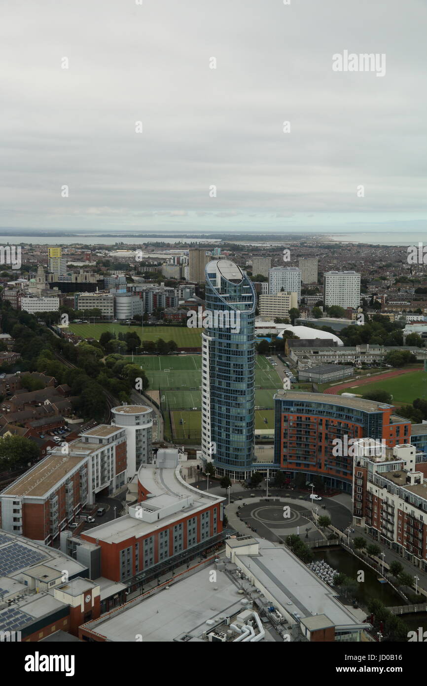 View from Spinnaker Tower,Portsmouth,UK Stock Photo - Alamy