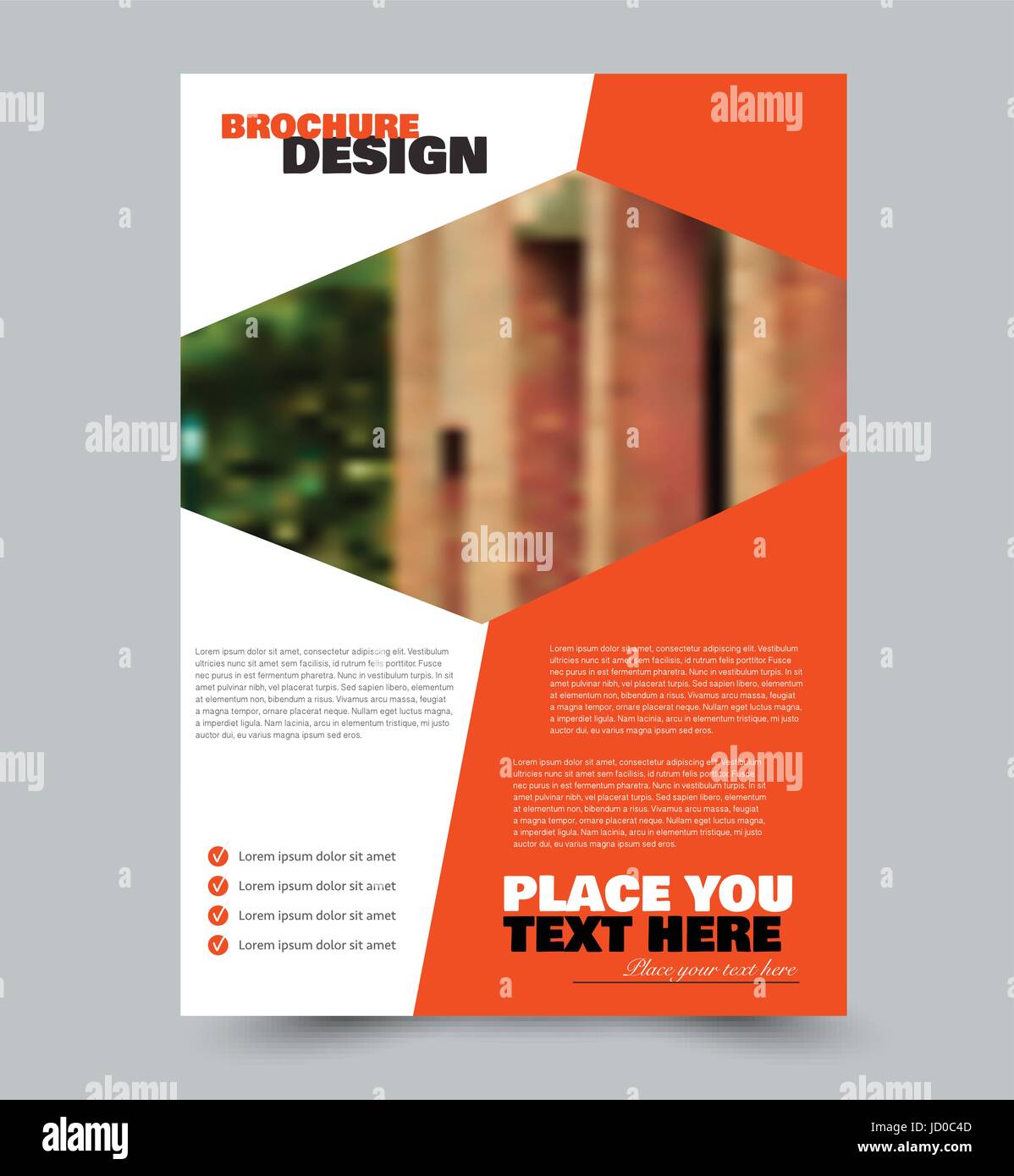 Leaflet Template A4