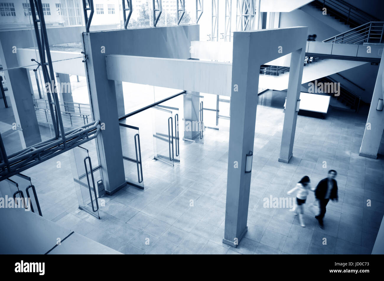 Hall and the crowd, a group of students Stock Photo - Alamy