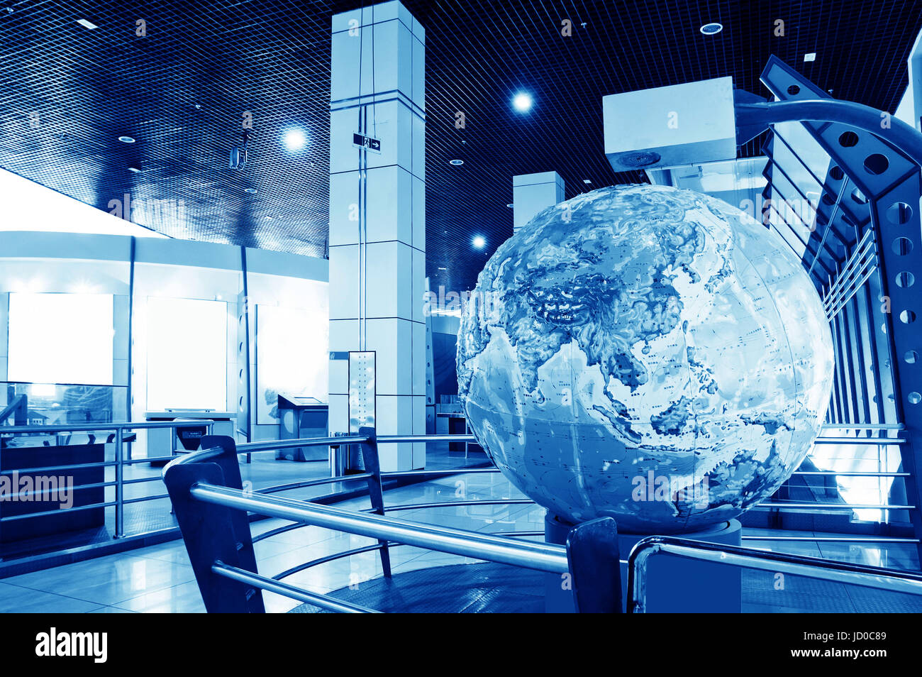 Large Globe (Science and Technology Museum),Globe Stock Photo - Alamy