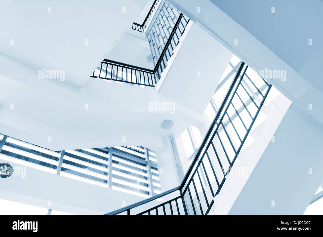 Rectangular rotating ladder, step by step, there is sense of ...