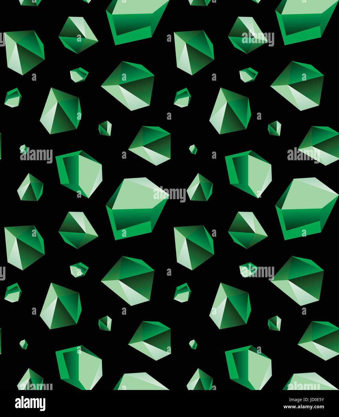 Seamless background of emerald stone crystal quartz mineral. Violet ...